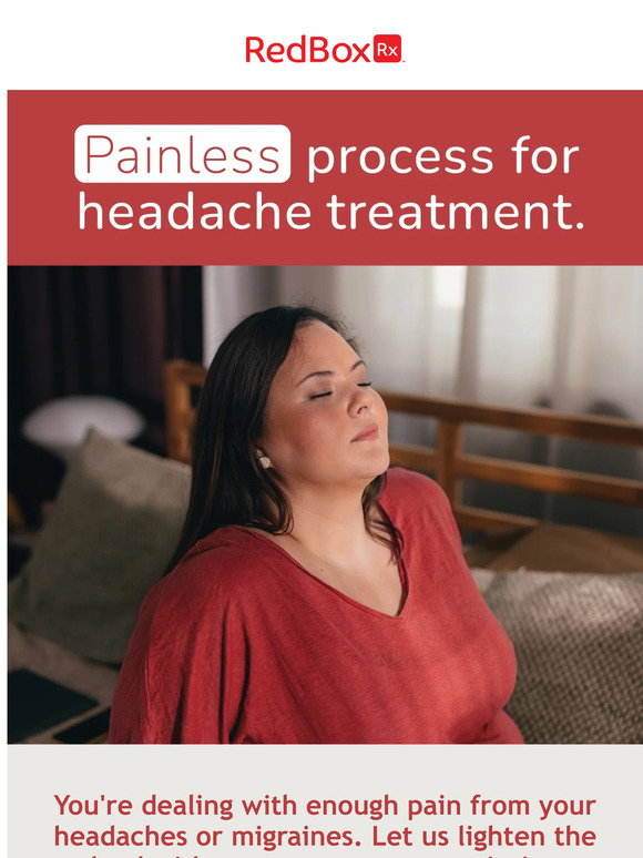 RedBox Rx: We take the headache out of migraine treatment. | Milled