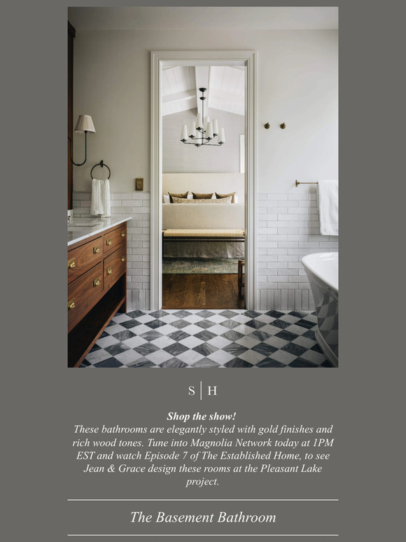 Stoffer Home: Explore Jean & Grace's Elegant Bathroom Designs | Milled