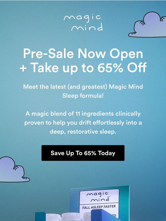 Magic Mind: NEW: Our Sleep Elixir shots are here 💤 | Milled