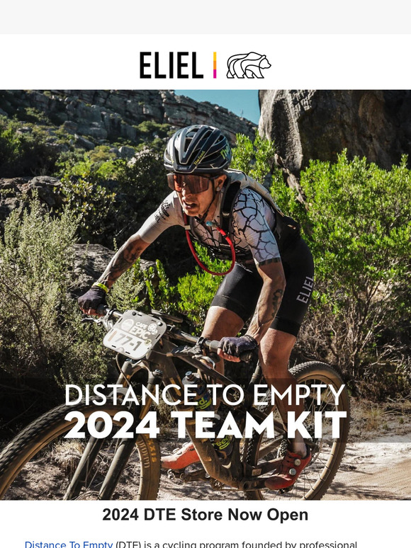 Eliel Cycling: Now Open! 2024 Distance to Empty Team Store | Milled