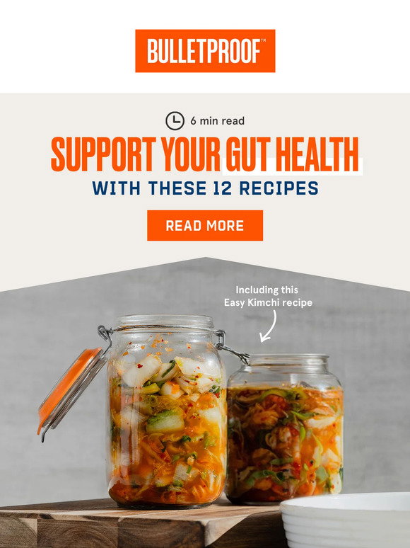 Bulletproof: Best Foods For Gut Health | Milled