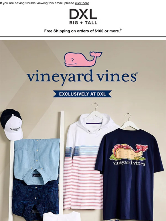 DXL: 🐳 The NEW vineyard vines Collection Is In. | Milled
