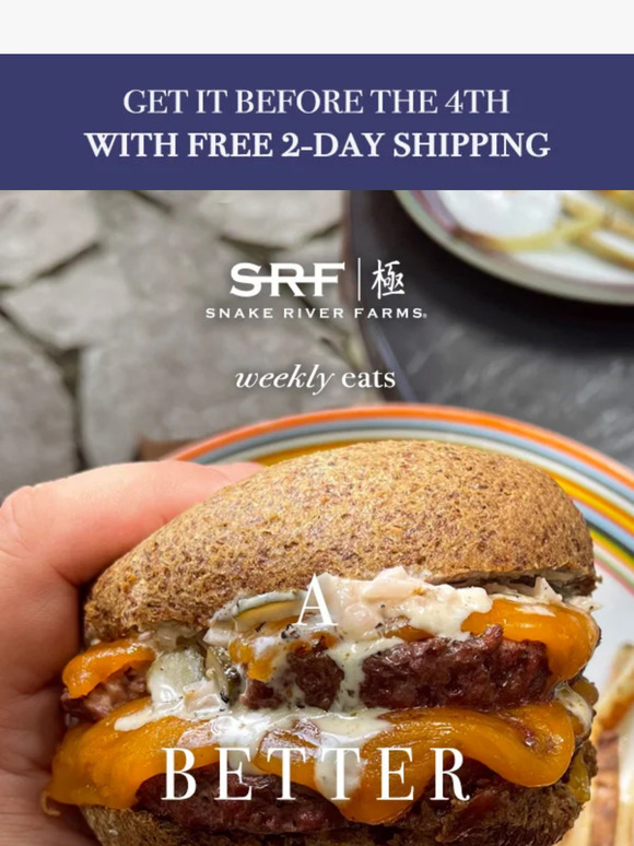 Snake River Farms: Celebration Ready 🍔 A Better Burger | Milled