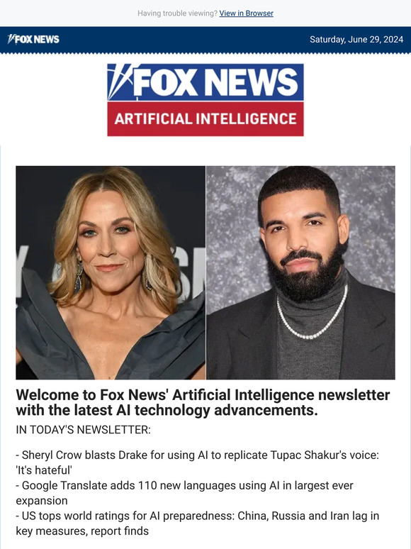 Fox News: Sheryl Crow vs. Drake | Milled