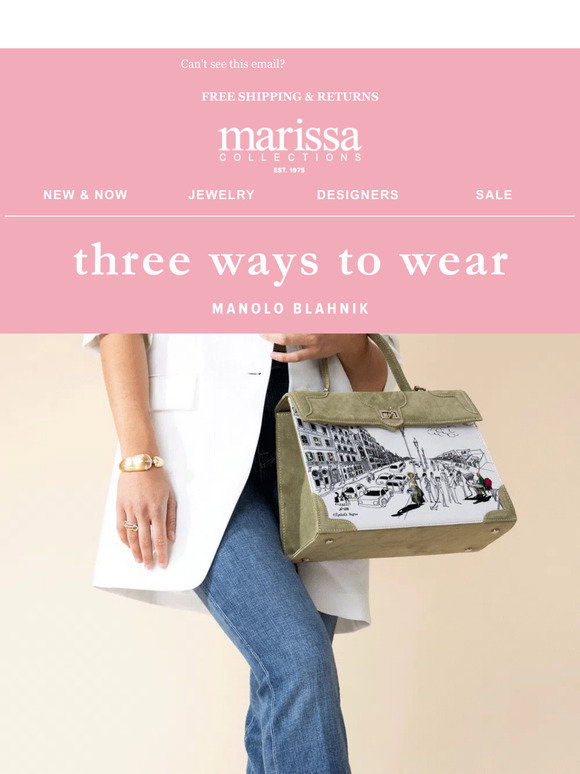 Marissa Collections: Three Ways To Wear: Manolo Blahnik ️ | Milled
