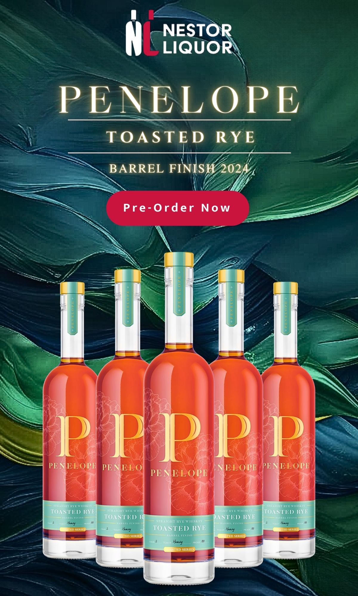 Nestor Liquor: 🥃PENELOPE TOASTED RYE BARREL FINISH 2024 RELEASE | PRE ...