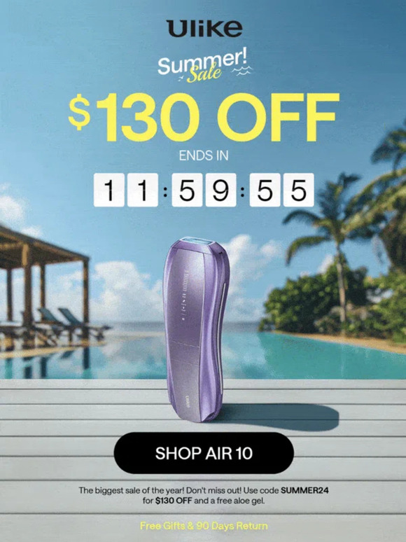 Ulike: Last 12Hrs: $130 OFF Summer Sale | Milled