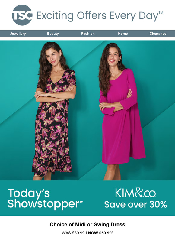 The Shopping Channel: Double Today’s Showstopper™ - Kim & Co ...