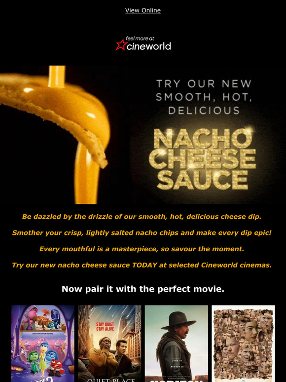 Cineworld: This is nacho average cheese sauce 🧀 | Milled