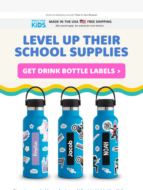 Bright Star Kids: Level Up Their School Supplies | Milled