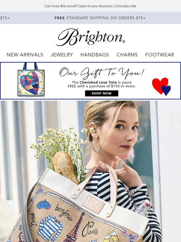 Brighton Email Newsletters: Shop Sales, Discounts, and Coupon Codes