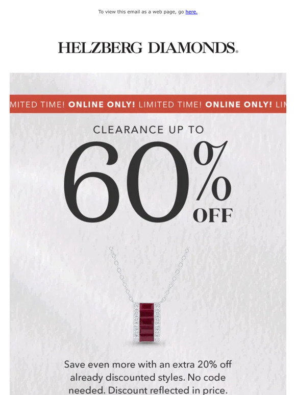 Helzberg Diamonds Email Newsletters: Shop Sales, Discounts, and Coupon ...