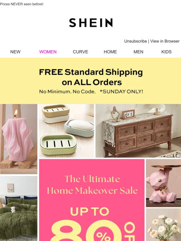 SHEIN Email Newsletters: Shop Sales, Discounts, and Coupon Codes