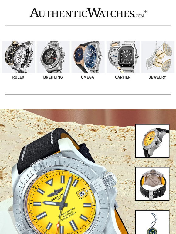Authentic Watches: BREITLING SEAWOLF SAVE $1,700 - Avenger Automatic ...