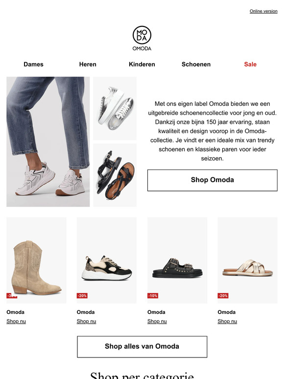 Omoda.be | Passie voor schoenen, sinds 1875: Bekijk het mooiste van ...