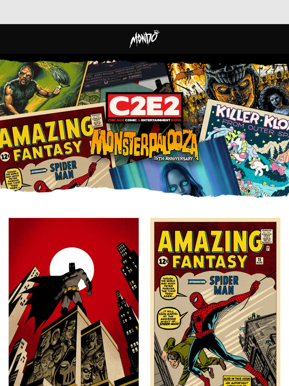 Mondo: ⚠️ C2E2 + Monsterpalooza Poster Remainders ⚠️ | Milled