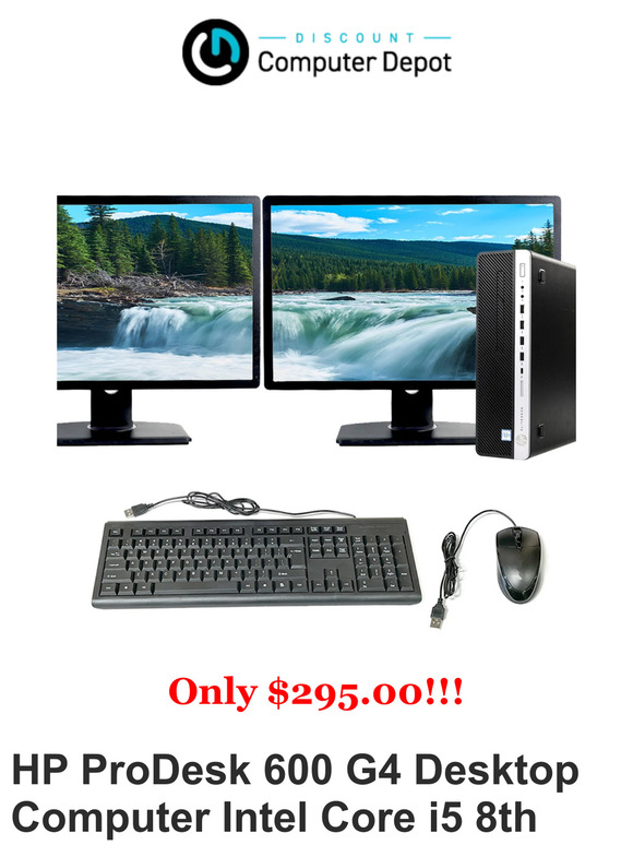 Discount Computer Depot: Windows 11 Dual Monitor System Under $300 ...