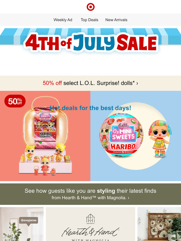 Target: OMG: 50% off select L.O.L. Surprise! dolls. | Milled