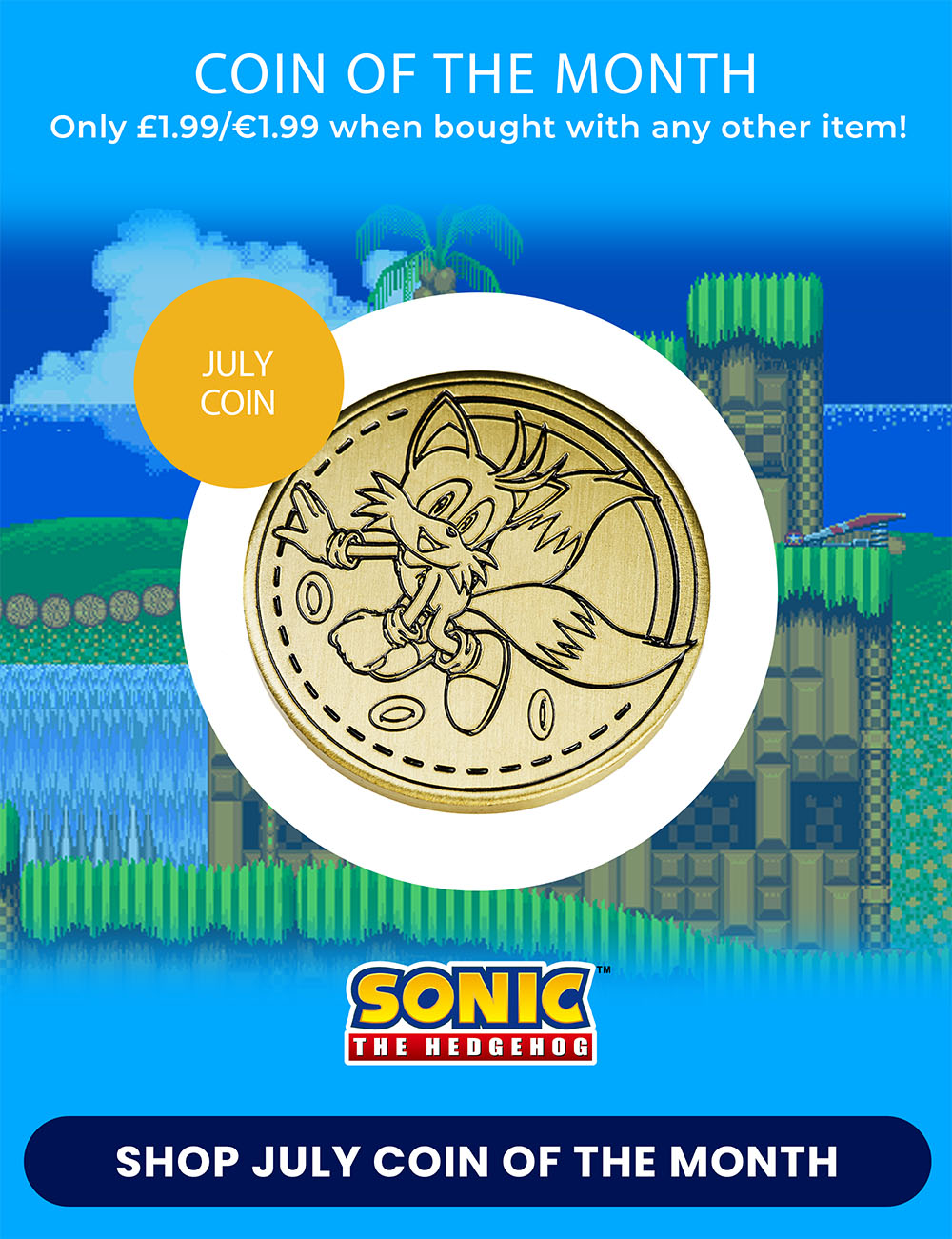 SEGA Shop: July's Coin of the Month Is Here...🦊 | Milled