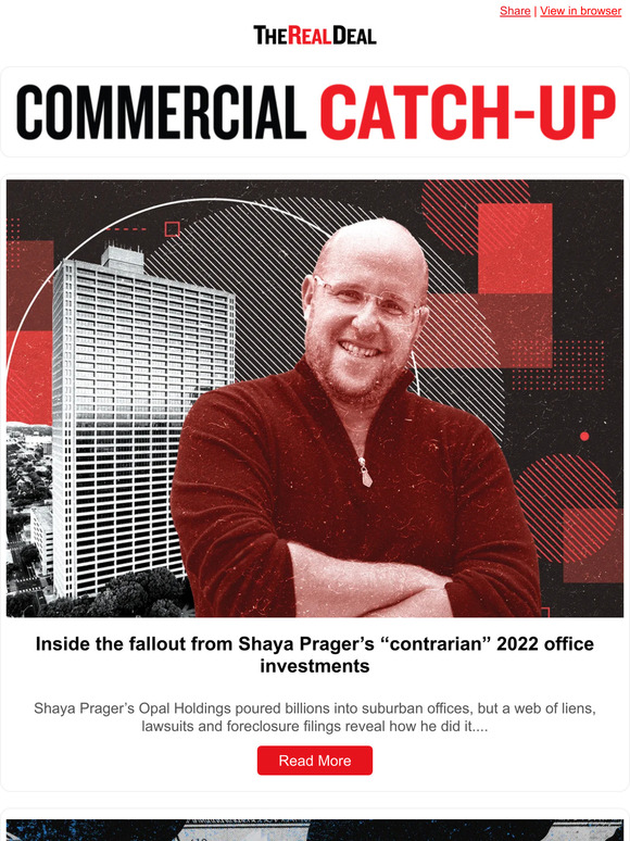 The Real Deal: Shaya Prager’s “contrarian” office investments; Why Ben ...