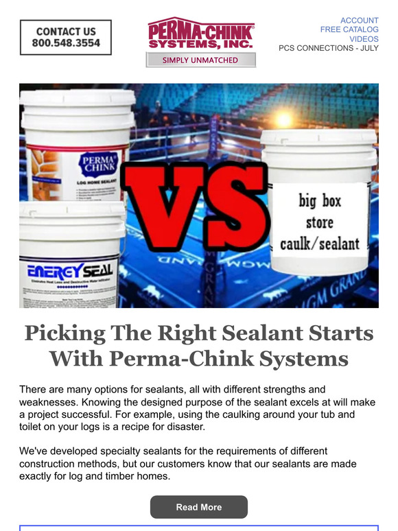 Perma Chink Systems: For National Log Home Month - Get The Right ...