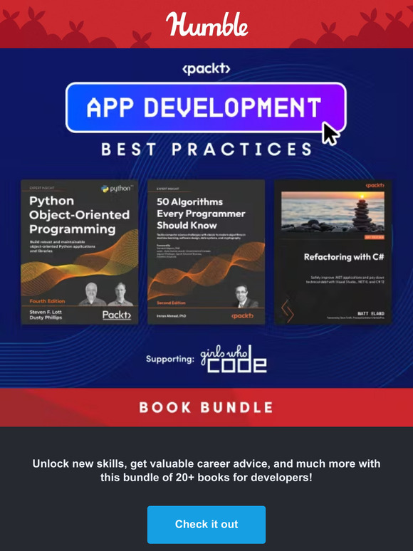 Humble Bundle: The programming books that will change your career 💡 ...