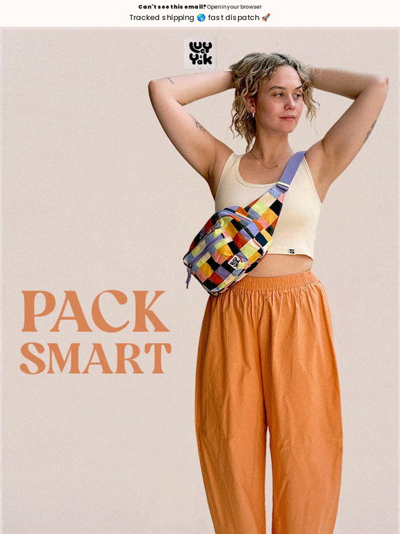 Lucy and Yak: PACK SMART | Milled