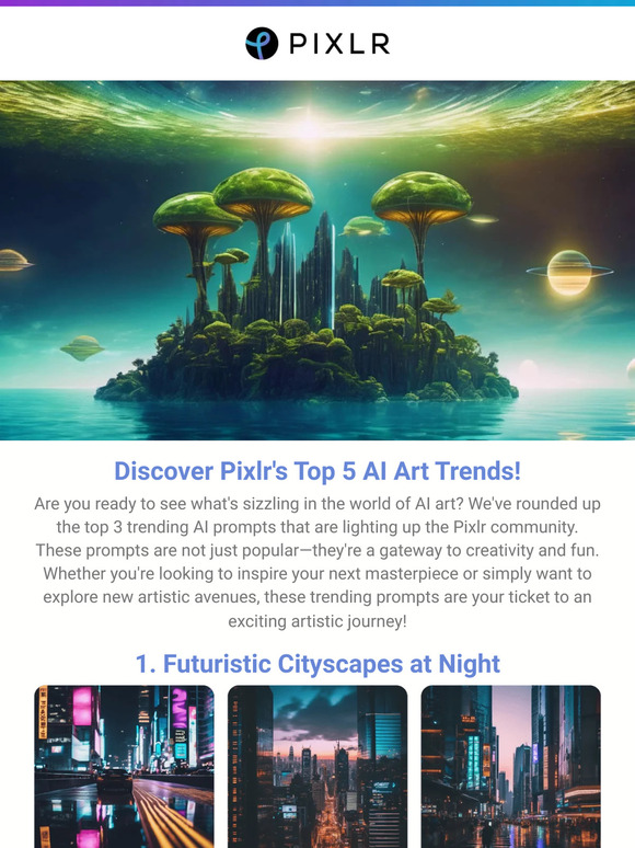 Pixlr: Top 3 AI Art Trends You Need to Try on Pixlr! | Milled