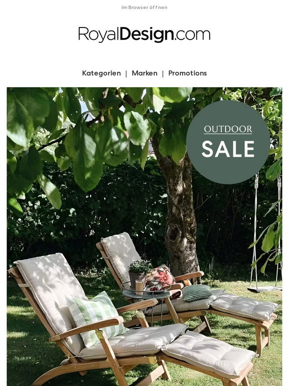 Royal Design: Outdoor styles for less | Milled
