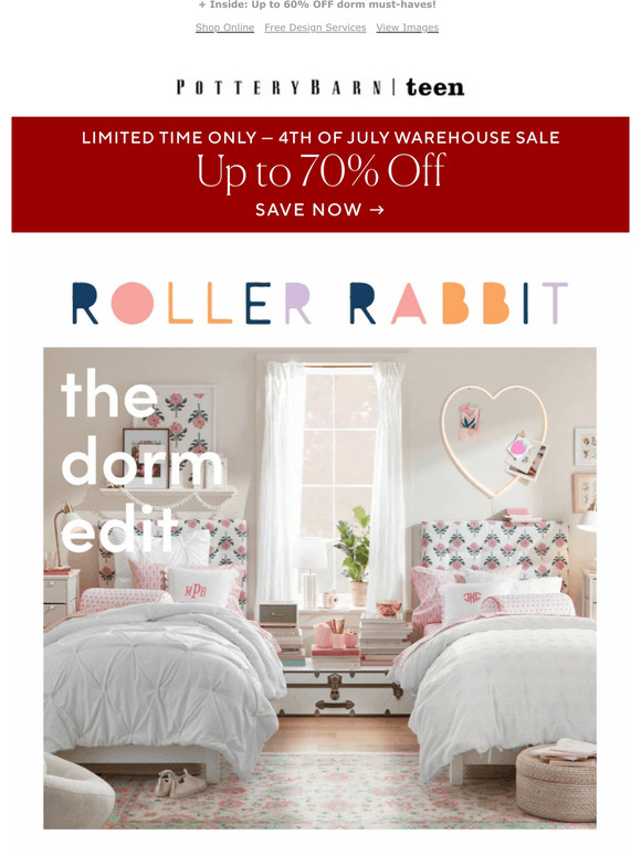 PBteen: Roller Rabbit dorm essentials? | Milled