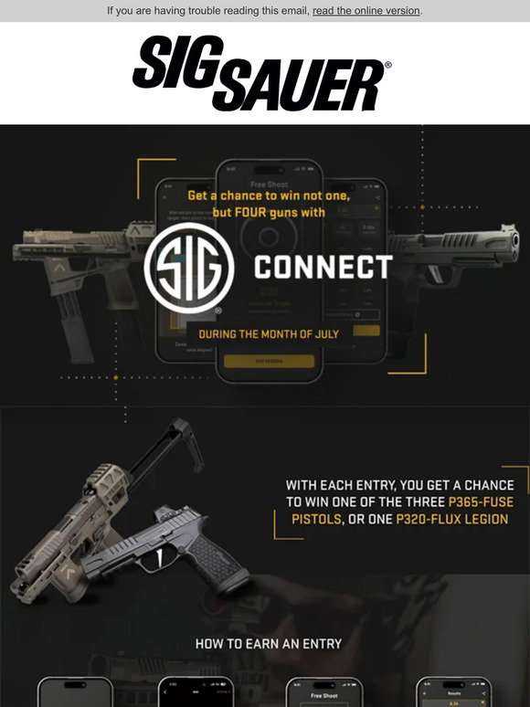 SIG SAUER: GIVEAWAY: Chance to Win a P320-FLUX LEGION or P365-FUSE | Milled