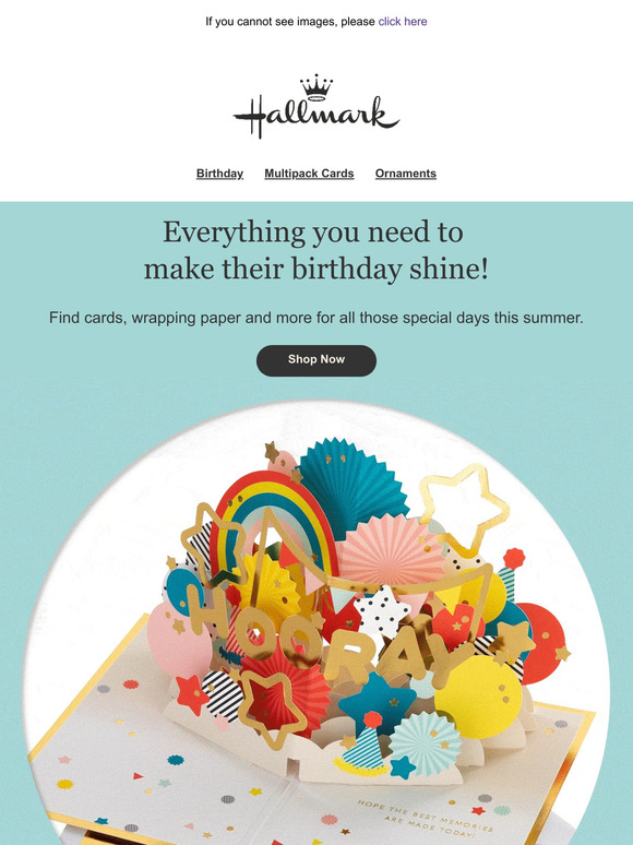 Hallmark: Get Ready for the Brightest and Best Birthdays in July! | Milled