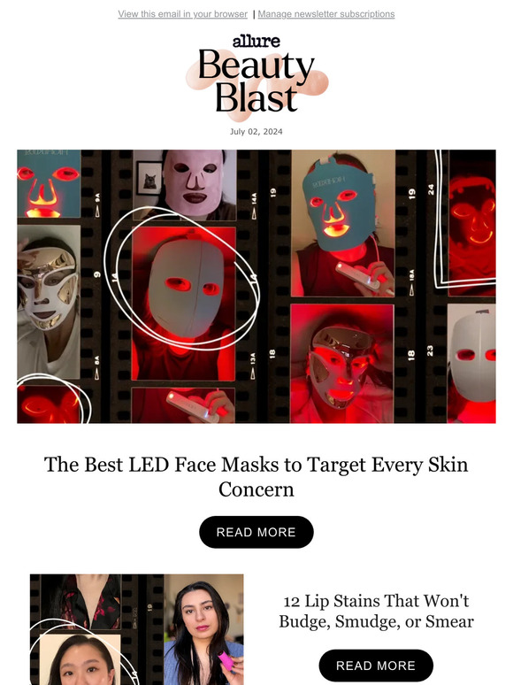 Allure: The Best LED Face Masks to Target Every Skin Concern | Milled