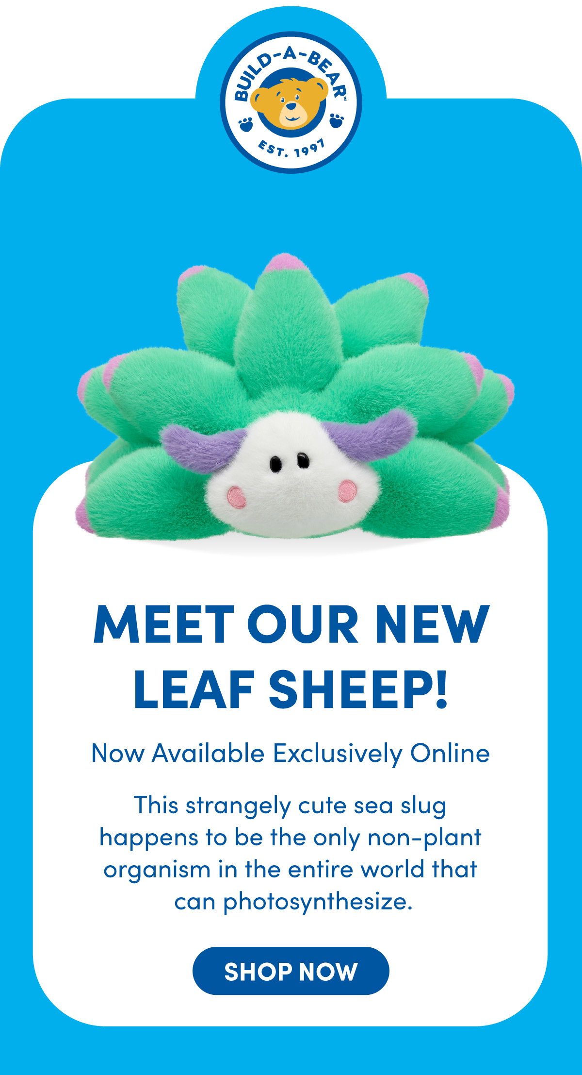 Build-A-Bear: Meet Our New Leaf Sheep! | Milled