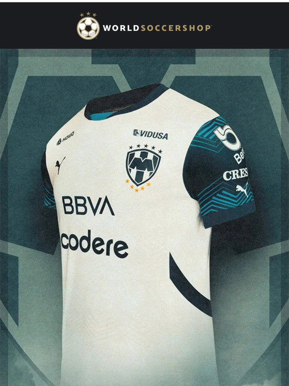 World Soccer Shop: NEW Monterrey Away and Inter Milan Home! and the New ...