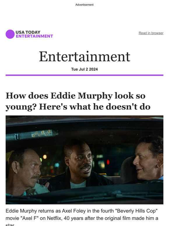 USA TODAY: How does Eddie Murphy look so young? Here's what he doesn't ...