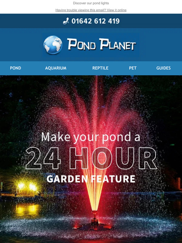 Pond Planet: Light up your best features! | Milled