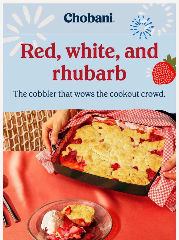 Chobani: Red, white and rhubarb | Milled