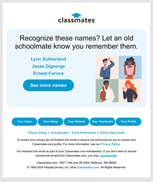 Classmates: Do you remember these old schoolmates, — —? | Milled