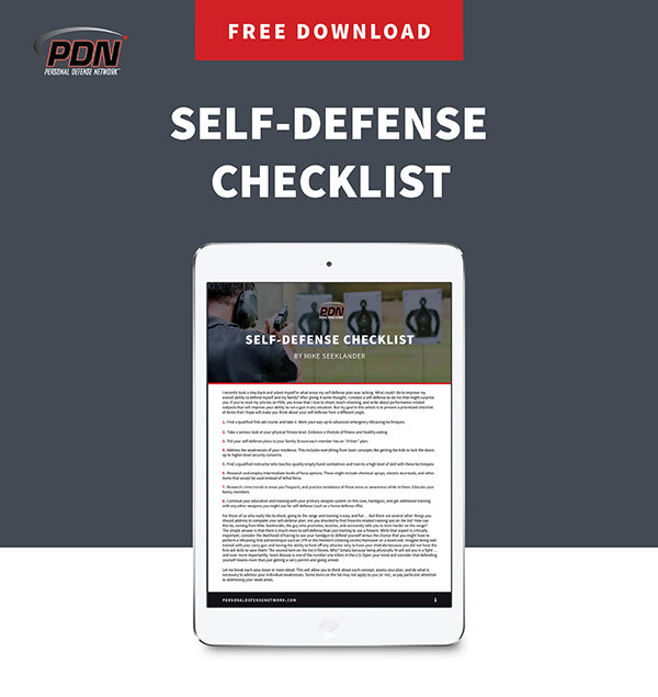 Personal Defense Network: Get Your Free Self Defense Checklist | Milled