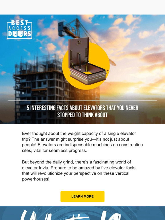Best Access Doors: 5 Interesting Facts About Elevators that you Never ...