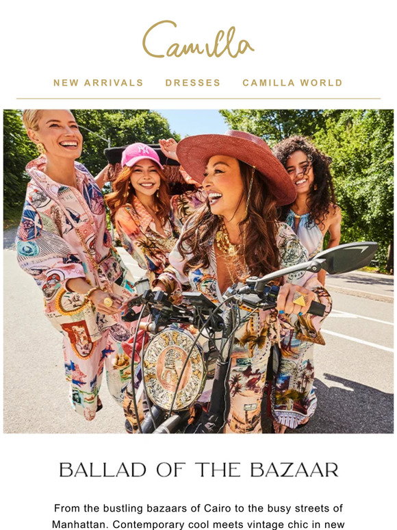 Camilla: Just Landed | Four New Prints | Milled