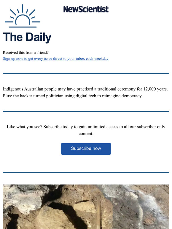 New Scientist: Australian ritual may be the oldest in the world | Milled