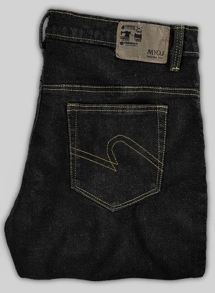 Make your own Jeans: Hank Black Hard Wash Stretch Jeans - Look #582 ...