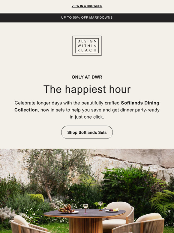 Design Within Reach Email Newsletters: Shop Sales, Discounts, and ...