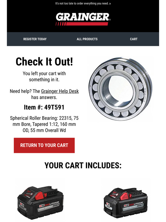 Grainger Email Newsletters: Shop Sales, Discounts, and Coupon Codes