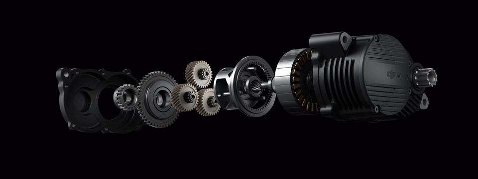 DJI: New: DJI Avinox Drive System | Milled