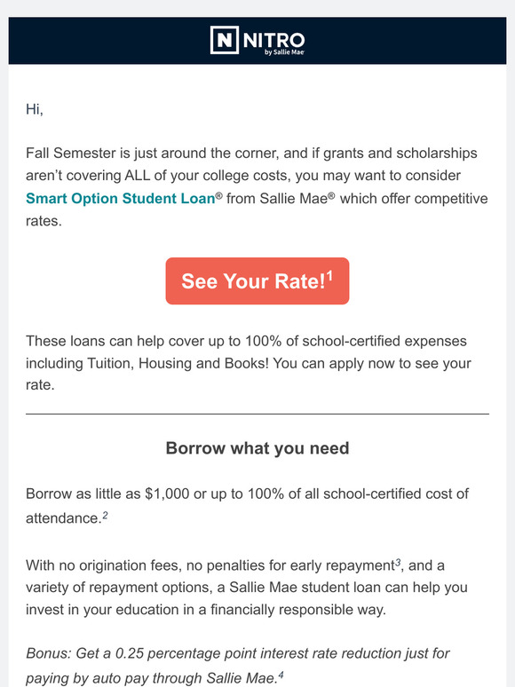 Nitro: Hi, important information regarding the 2024-2025 academic year ...