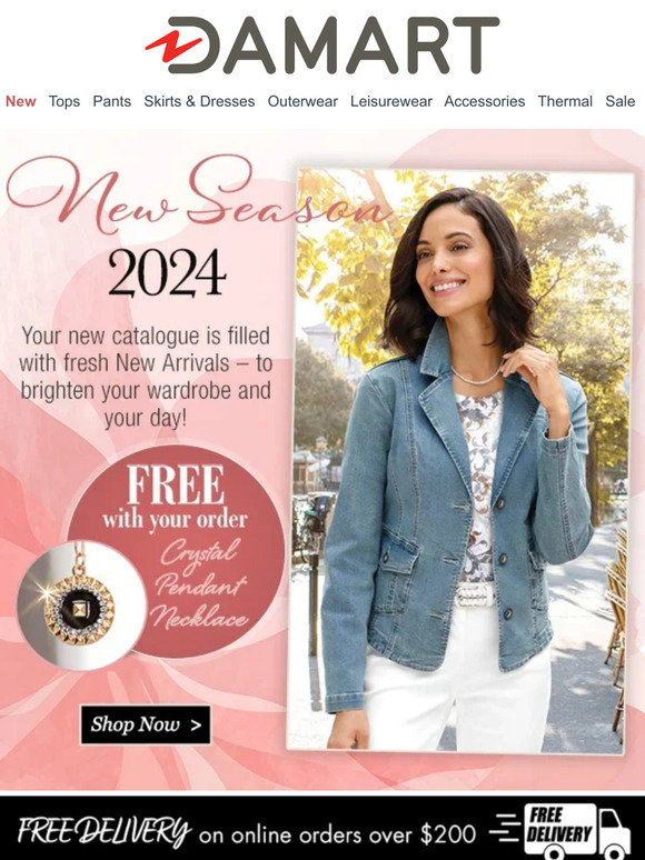 Damart: Your New Season Catalogue is here! | Milled