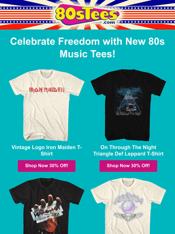 80sTees: Rock the Red, White, & 80s! | Milled